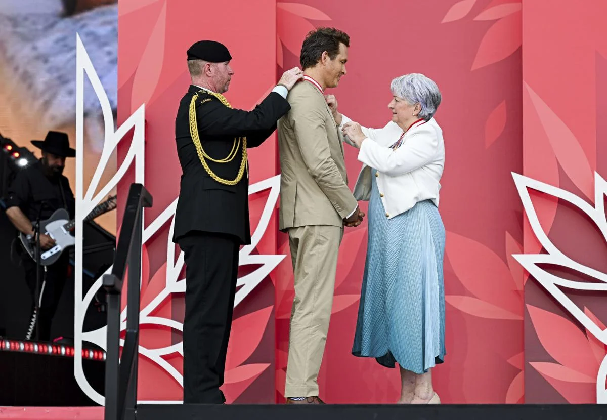 Ryan Reynolds Named Officer of the Order of Canada, Shares Emotional ...