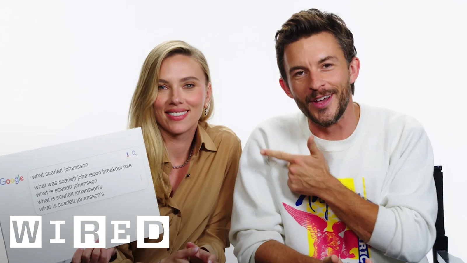 Scarlett Johansson and Jonathan Bailey Playfully ‘Confirm’ They’re ...