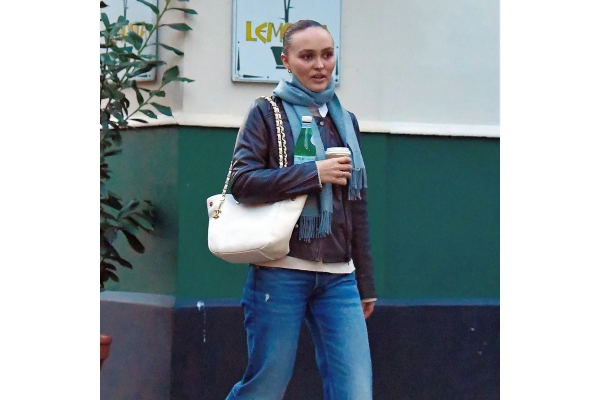Lily-Rose Depp Makes Ugg Boots Chic With Chanel Bag
